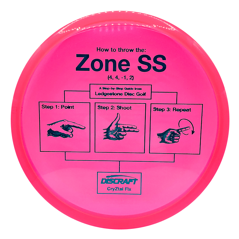 Discraft CryZtal FLX Zone SS - Ledgestone Pre-Season 2026 – Dolfin Discs
